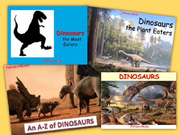 Dinosaur resources and PowerPoints Pack to download for KS1 or KS2 ...