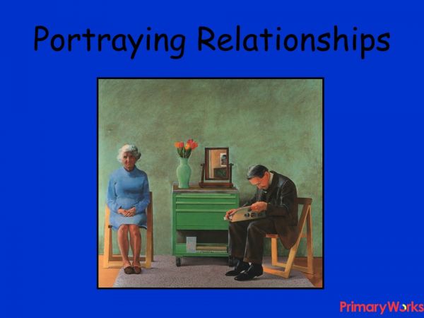 Download PowerPoint for KS2 art portraying relationships and primary ...