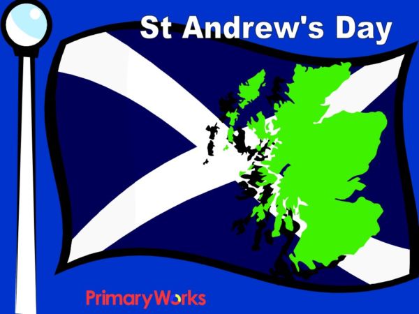 St Andrew's Day for KS1 & KS2 primary assembly PowerPoint on St Andrew ...