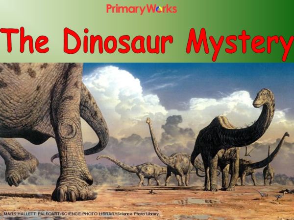 Dinosaur Mystery PowerPoint to download for KS1 or KS2 children to find ...