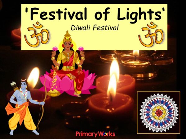 PowerPoint Hindu Diwali, festival of light, for primary KS2 RE lessons ...