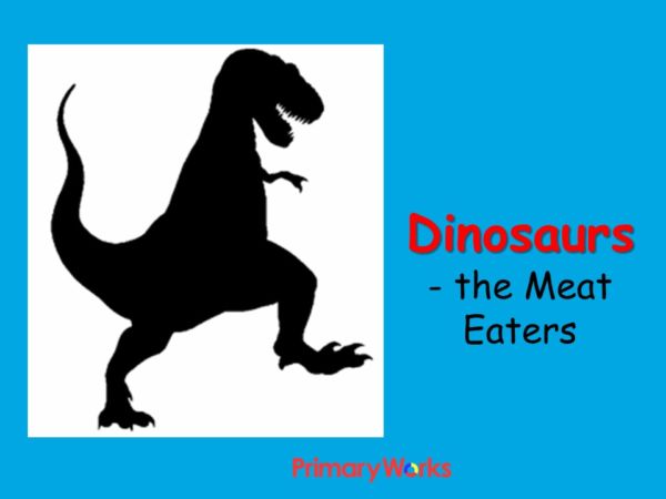 Dinosaurs - meat eaters PowerPoint to download for ks1 or ks2 topic on ...