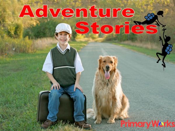 Adventure stories for KS2 English lesson and literacy narrative unit ...