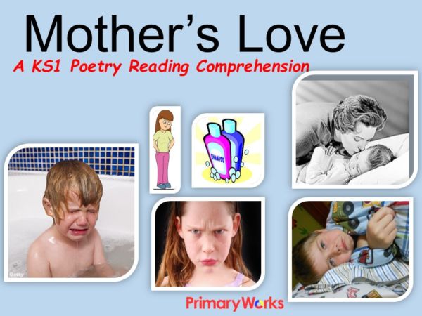 Mother's Love Poem Powerpoint with Reading Comprehension for KS1 ...