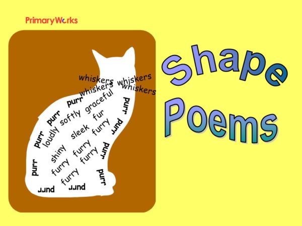 Shape Poems Poetry KS1 And KS2 Powerpoint shape-poems-poetry-ks1-and-ks2-powerpoint