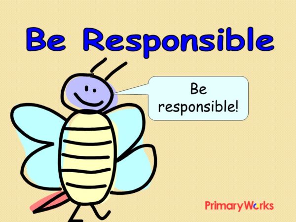 Assembly PowerPoint 'Be Responsible' for a primary KS2 assembly or PSHE ...