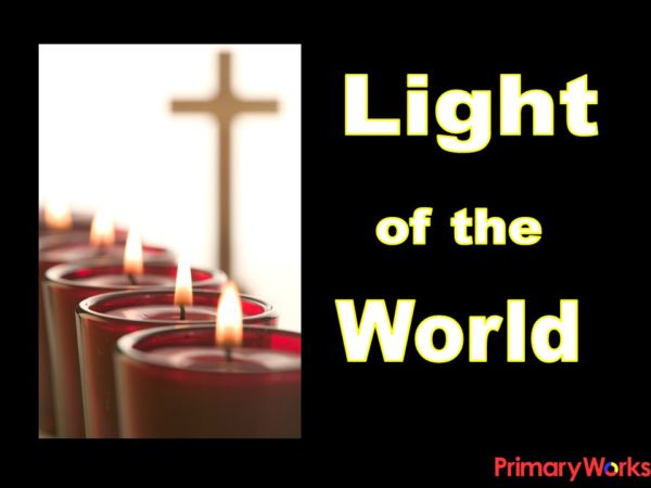 Jesus Light of the World a KS2 RE lesson or assembly PowerPoint to use ...