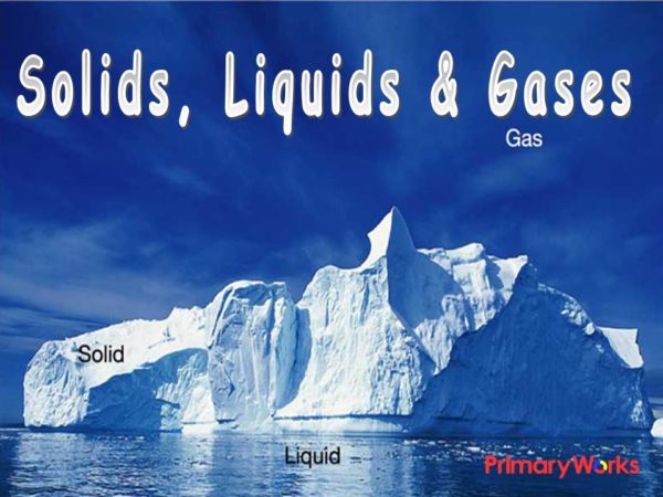 PowerPoint KS2 solids, liquids & gases for KS2 science unit primary ...