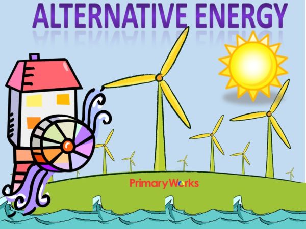 Energy PowerPoint for alternative energy sources, solar, wind, wave ...