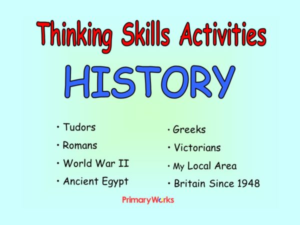 Thinking Skills KS2 Bloom's Taxonomy ideas history KS2 activities ...
