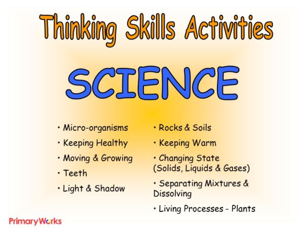 Thinking Skills KS2 Bloom's Taxonomy ideas science KS2 activities ...