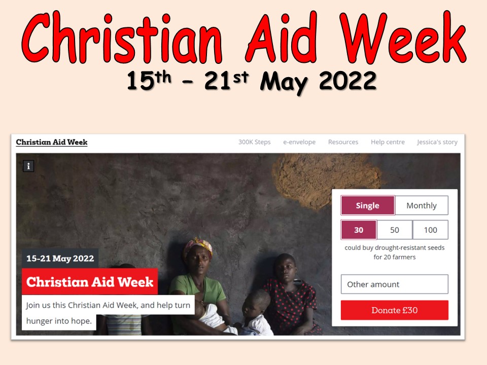 Christian Aid 2022 assembly PowerPoint for Christian Aid Week May to ...
