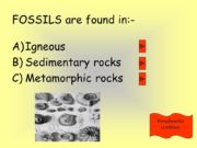 Rocks & Soils quiz KS2 primary science quiz on rocks & soils KS2 ...
