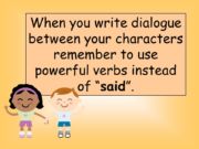 Verb Said PowerPoint KS1 KS2 English | download grammar PowerPoint ...