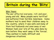 Blitz PowerPoint KS2, KS1 children teaching about the Blitz in World ...