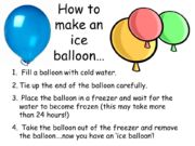 PowerPoint KS2 Keeping warm ice balloons science unit for primary KS2 ...