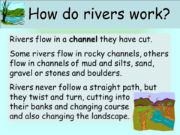 Rivers PowerPoint for teaching Rivers geography unit for primary KS2 or ...