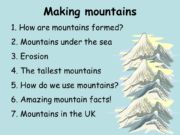 Download PowerPoint Mountains KS2, geography unit for primary KS2 ...