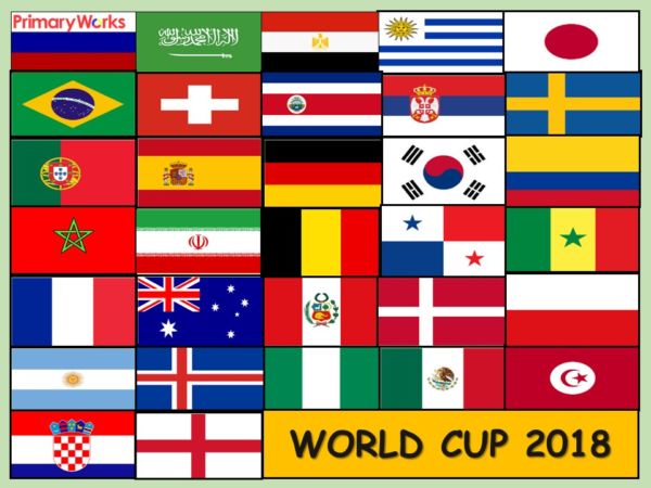 World Cup 2018 Countries PowerPoint to download to find out about World ...