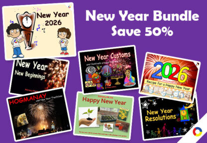 New Year 2026 PowerPoint bundle for primary assemblies and PSHE lessons ...